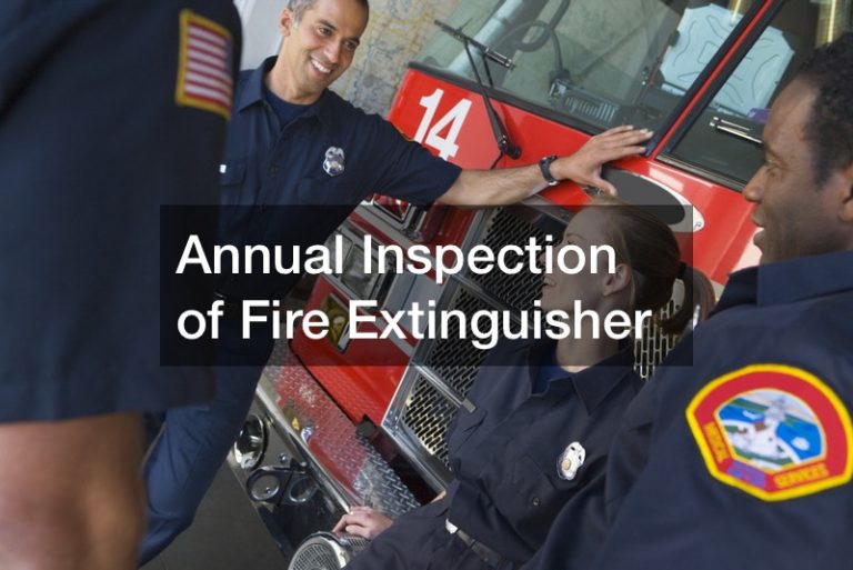 Annual Inspection of Fire Extinguisher - Cityers